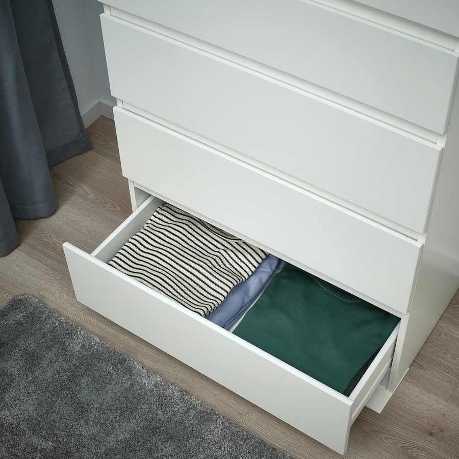 KULLEN cómoda de 5 cajones, blanco, 271/2x441/8" - IKEA
