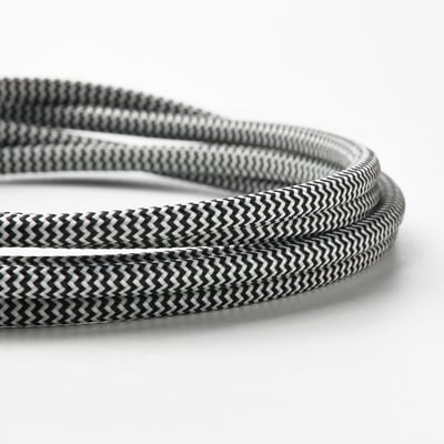 LILLHULT USB-A a USB-C, negro/blanco, 4'11" - IKEA