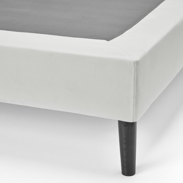 LYNGÖR base de tablillas+patas, blanco, Tamaño full - IKEA