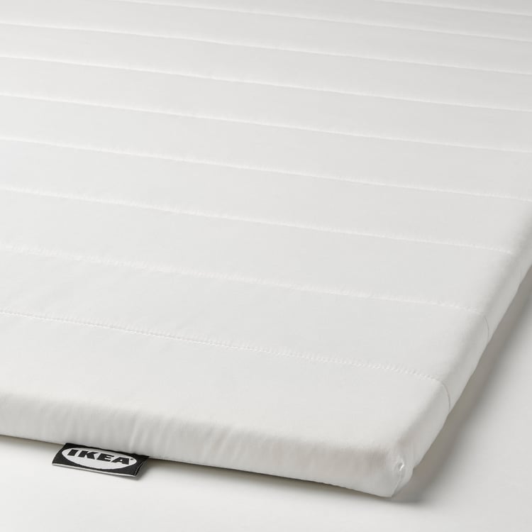 NOPAKTE topper de colchón, blanco, Tamaño full - IKEA
