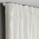 SANELA cortinas, 1 par, color hueso/+cinta de fruncir, 55x98" - IKEA