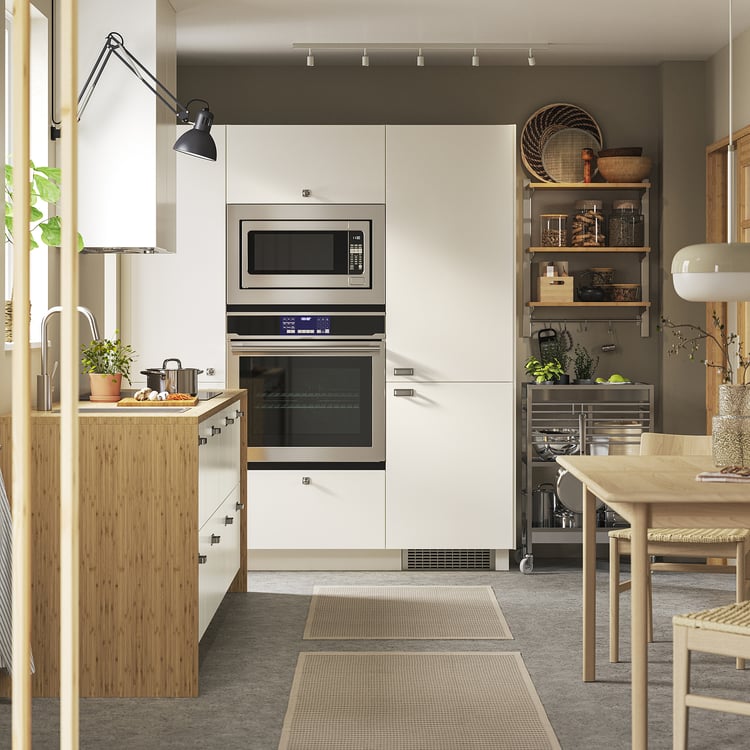 VEDDINGE puerta, blanco, 15x50" - IKEA